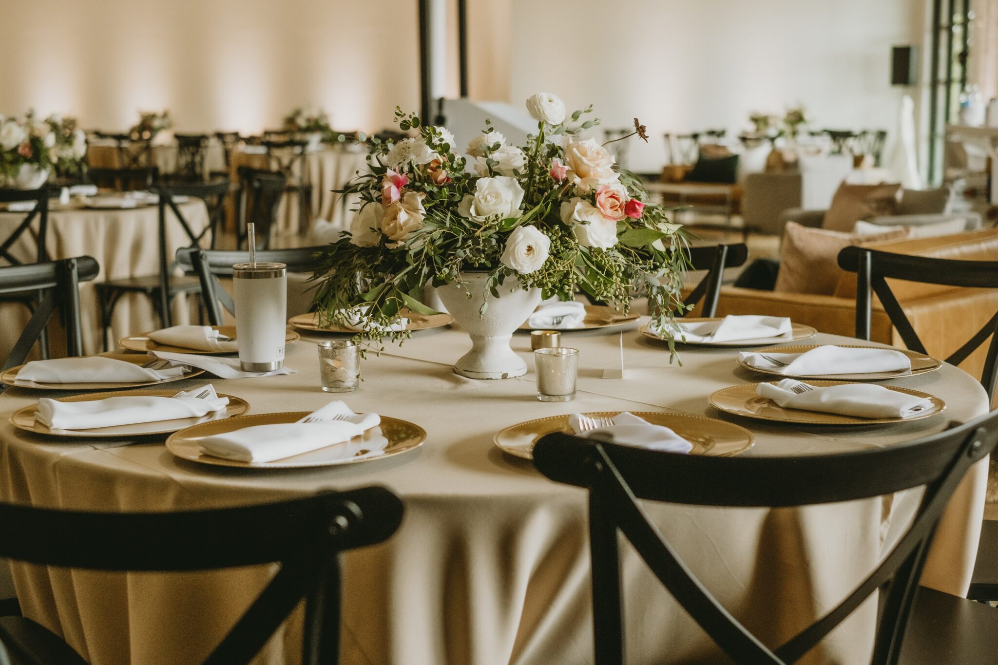 A Dreamy White and Greenery Wedding | Render Events