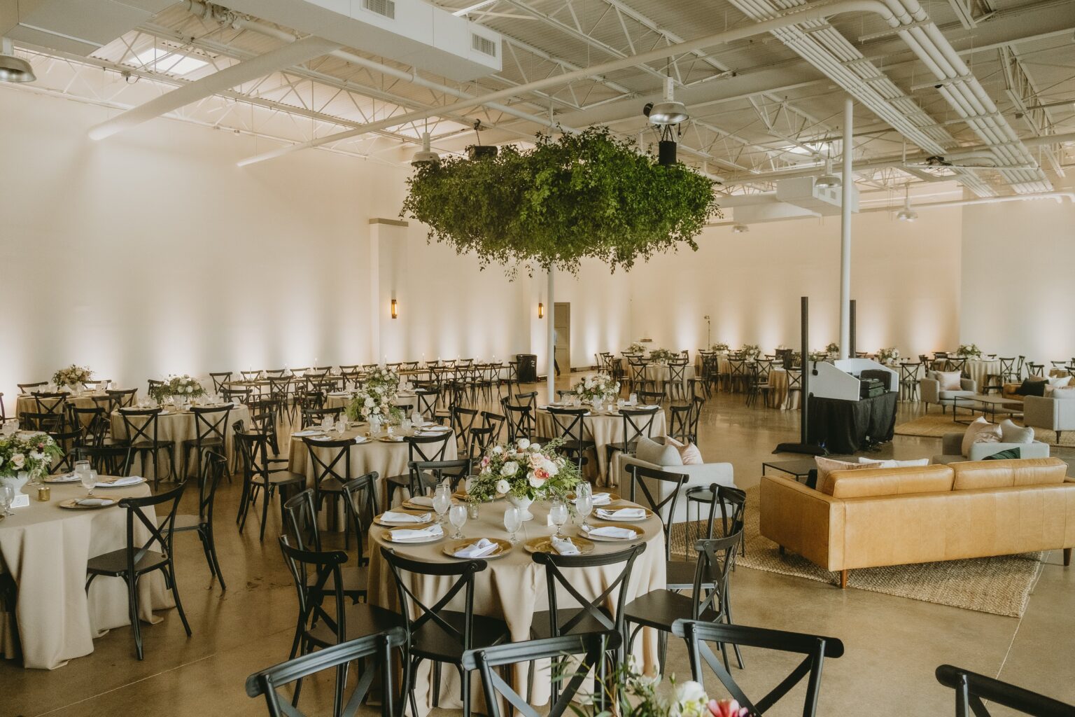 A Dreamy White and Greenery Wedding | Render Events